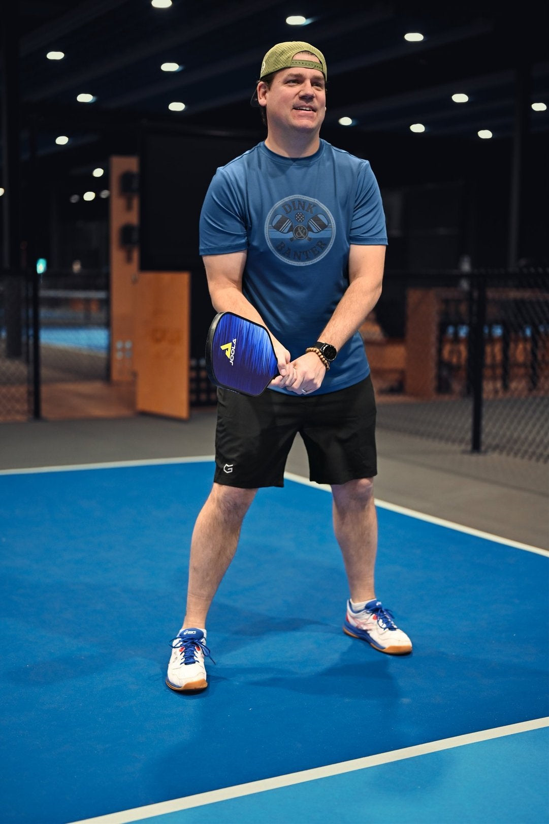 Mens Blue Performance Shirt – Dink & Banter